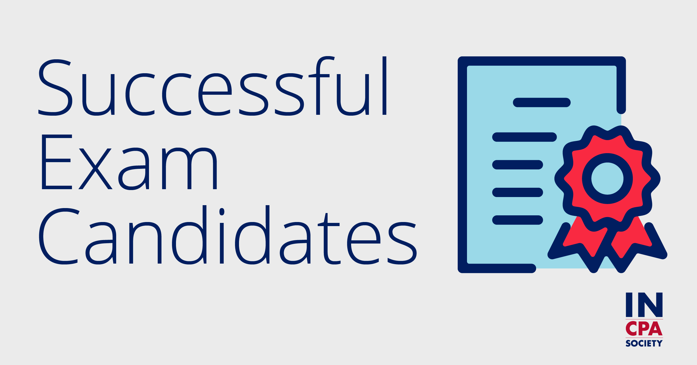 Successful Exam Candidates